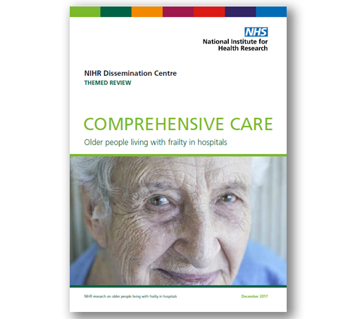 New NHS NIHR review: Comprehensive Care – Research on older people ...