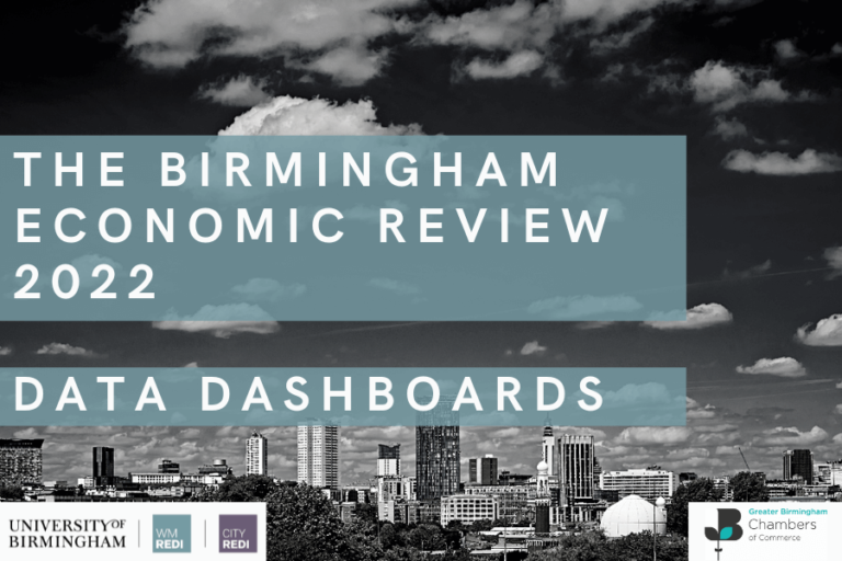 Birmingham Economic Review Data Dashboards – City-REDI Blog