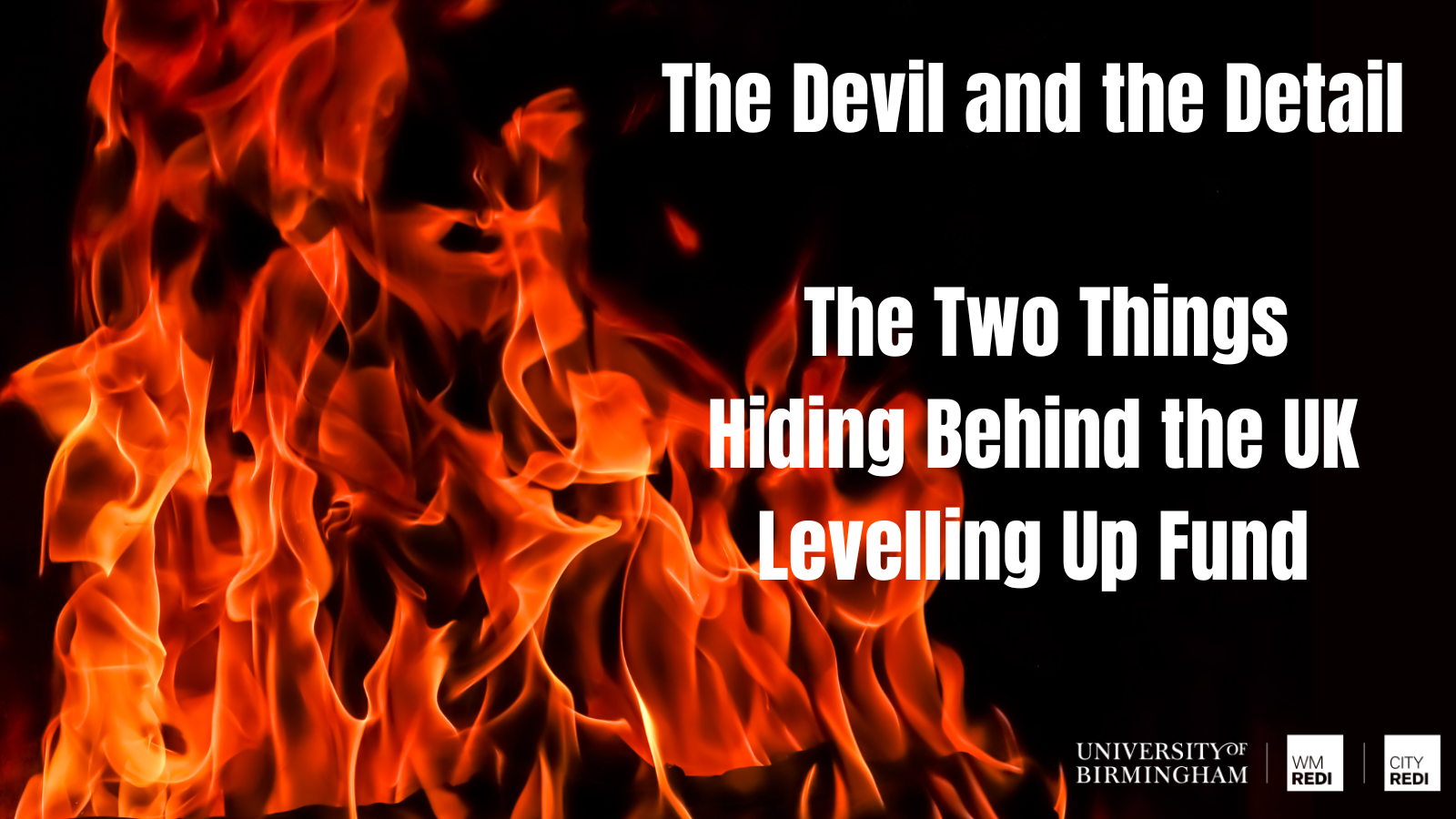 The Devil and the Detail: The Two Things Hiding Behind the UK Levelling ...