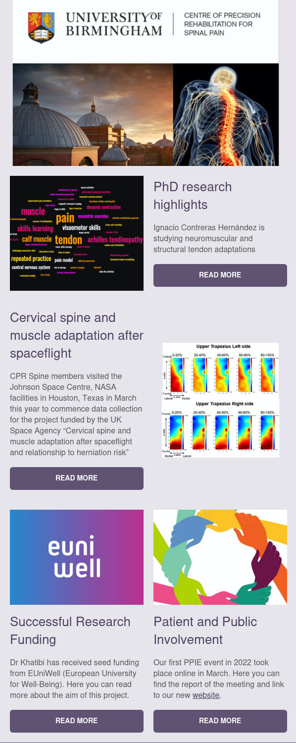 Newsletter April 2022 – CPR Spine News and Stories