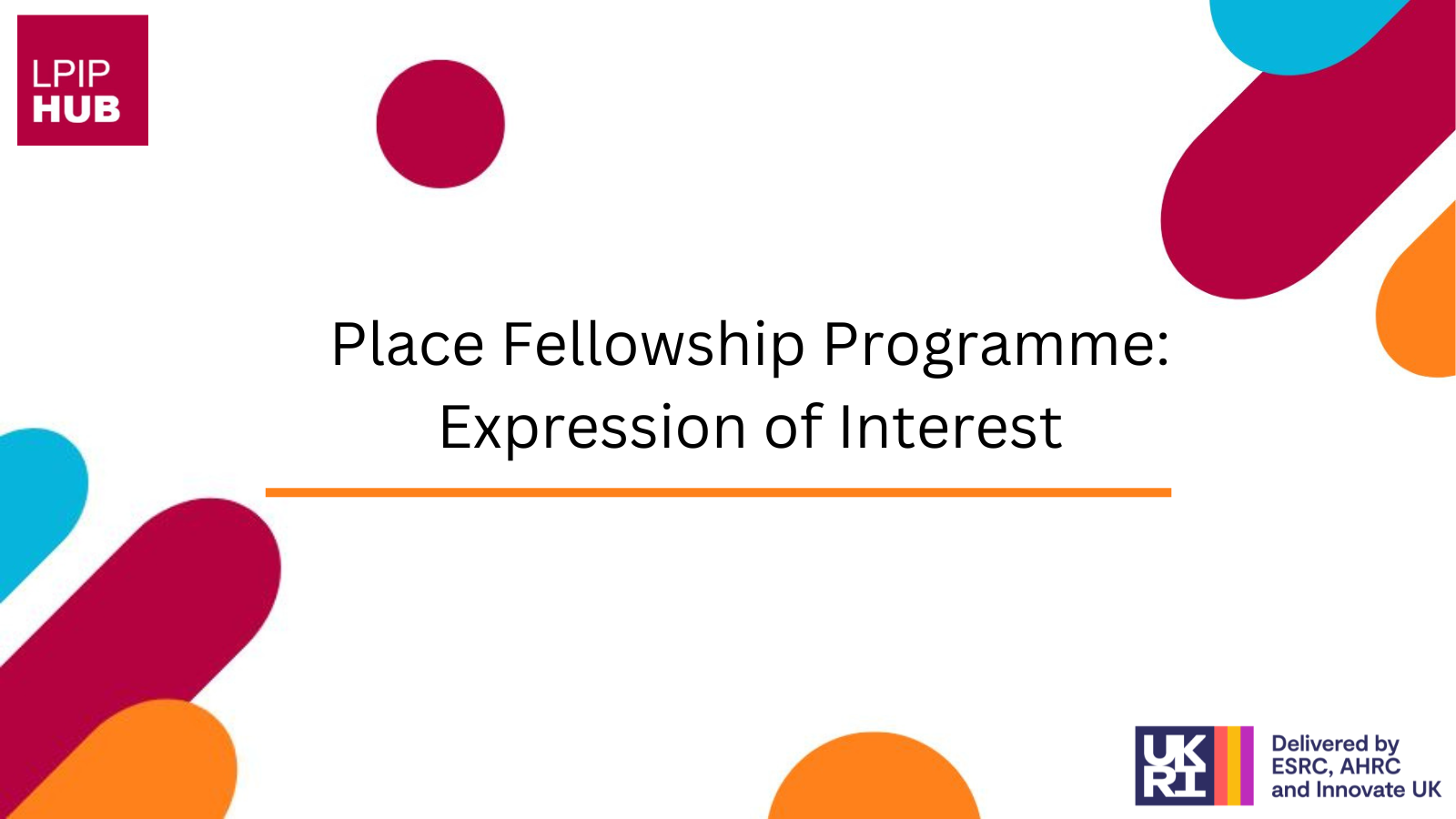 Local Policy Innovation Partnership (LPIP) Hub – Place Fellow – Local ...